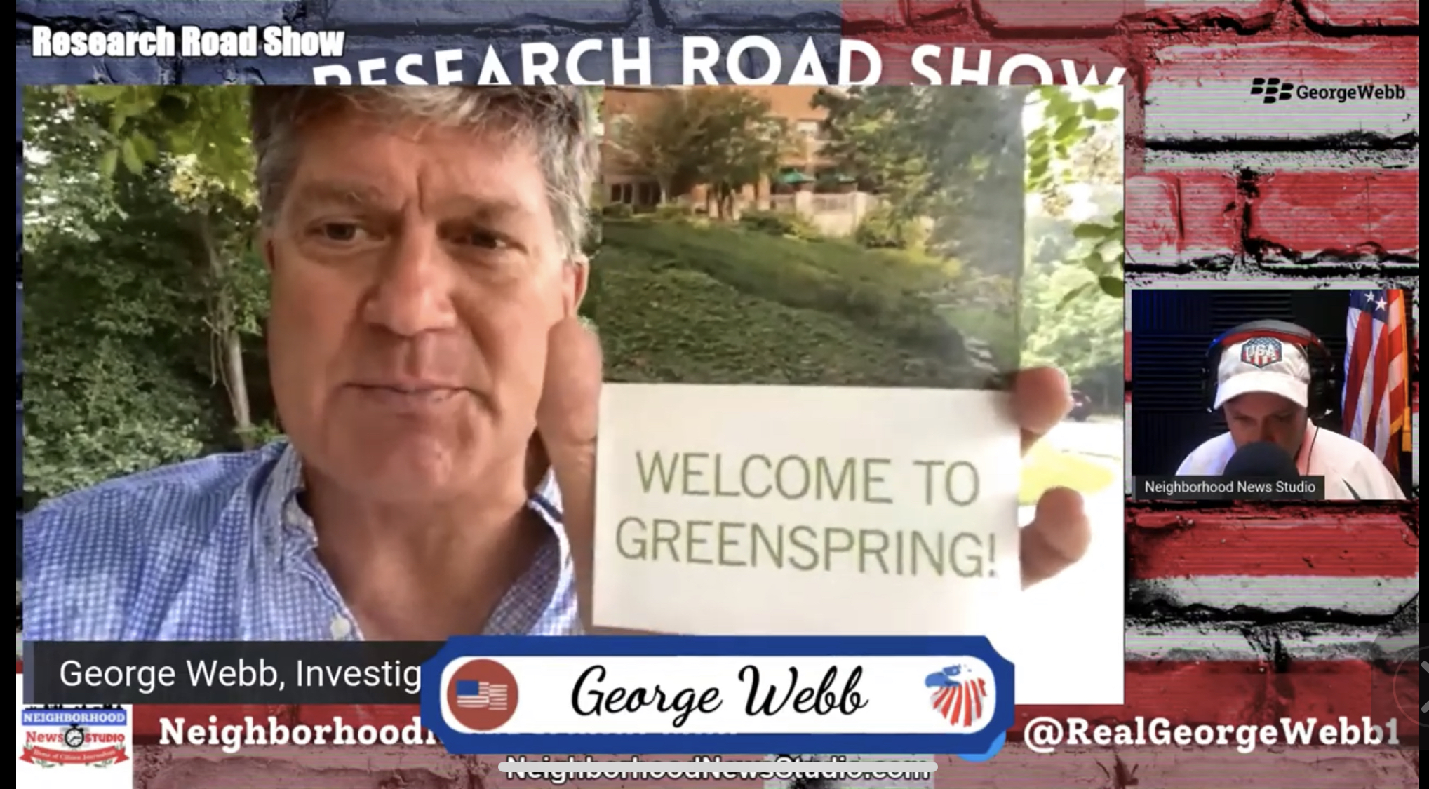 Real News Cafe – Investigative Journalist George WEbb – Democracy Dies ...